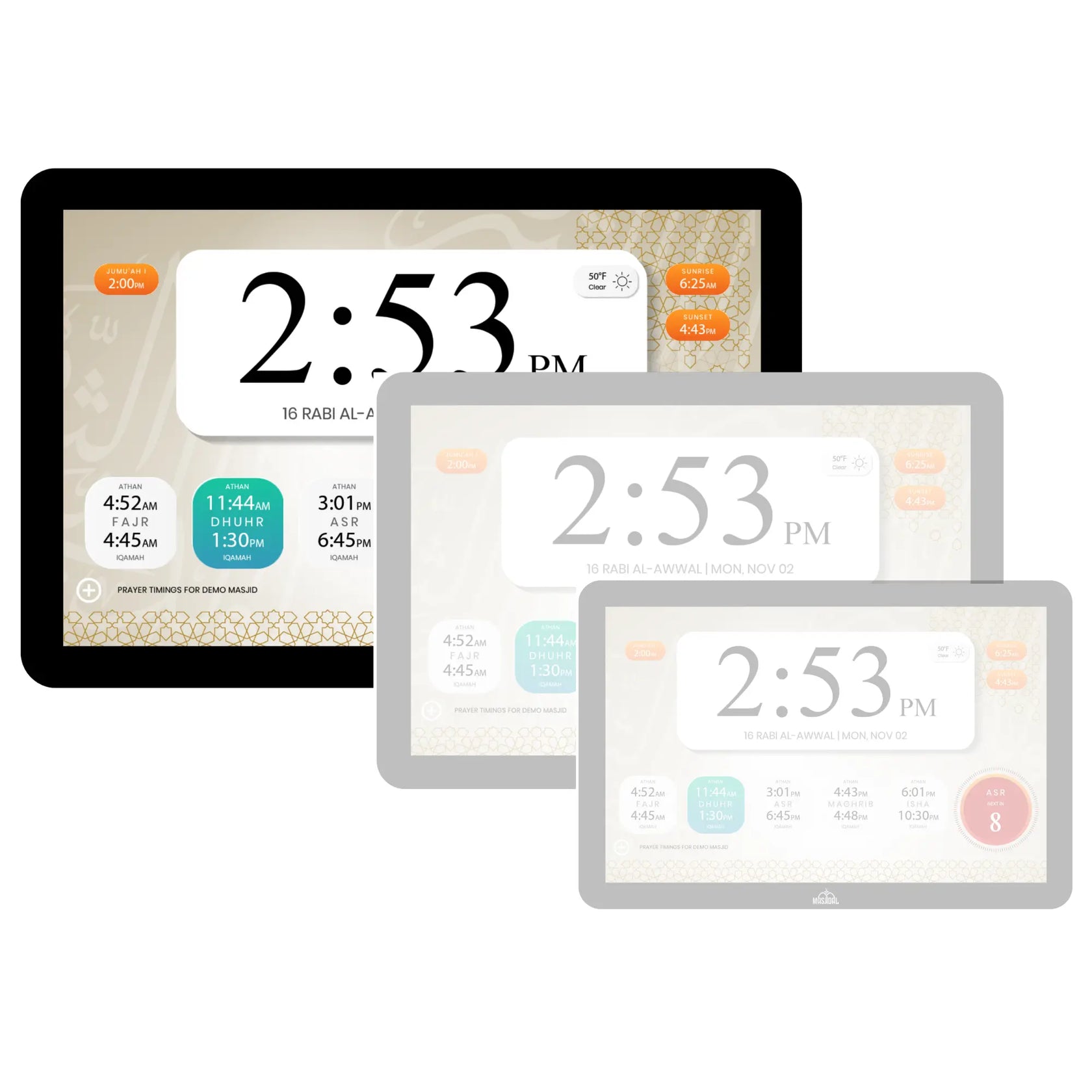 Masjidal Athan Clock – Most Accurate and Robust Adhan Clock